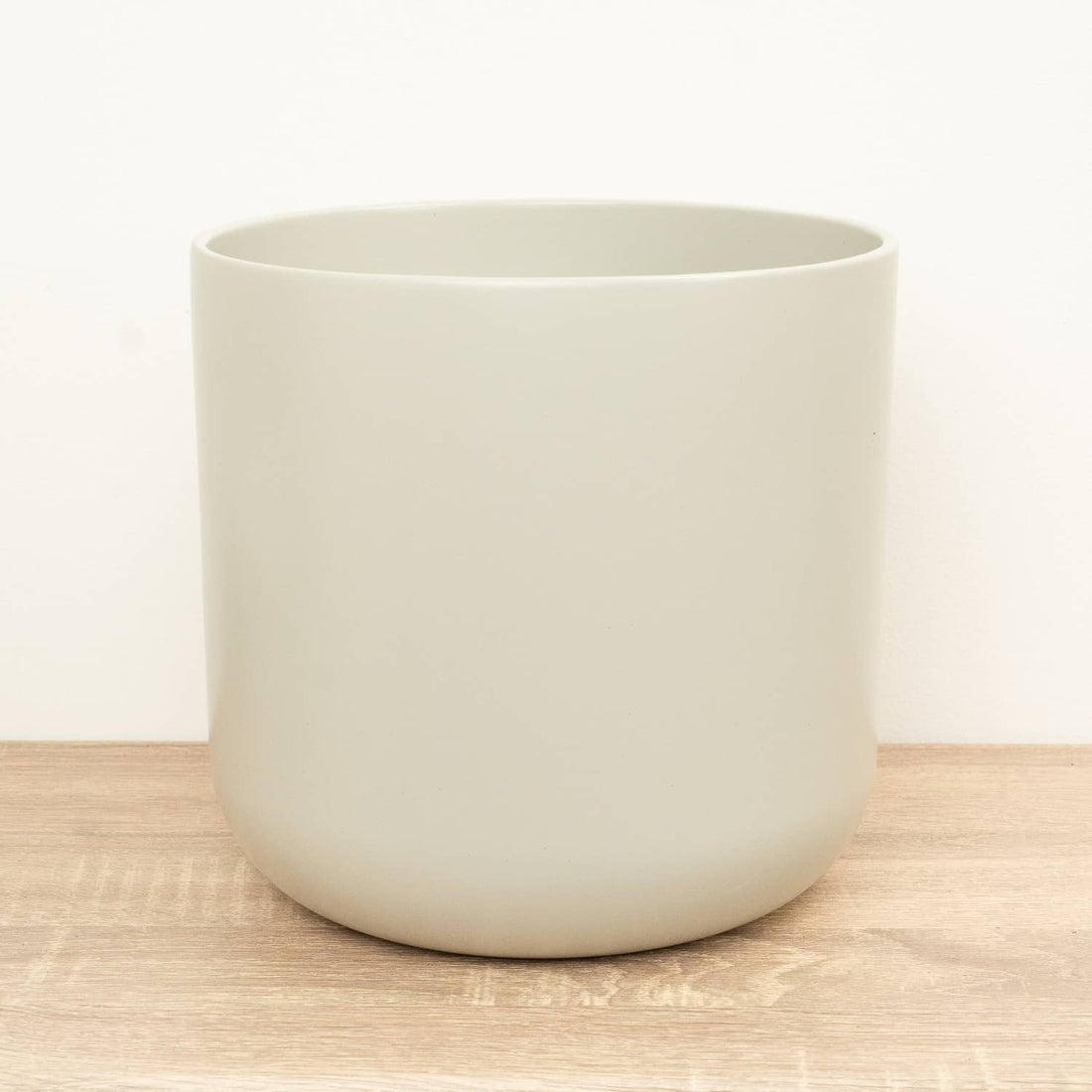 Lisbon Pot | Light Grey & Ceramic Plant Pot